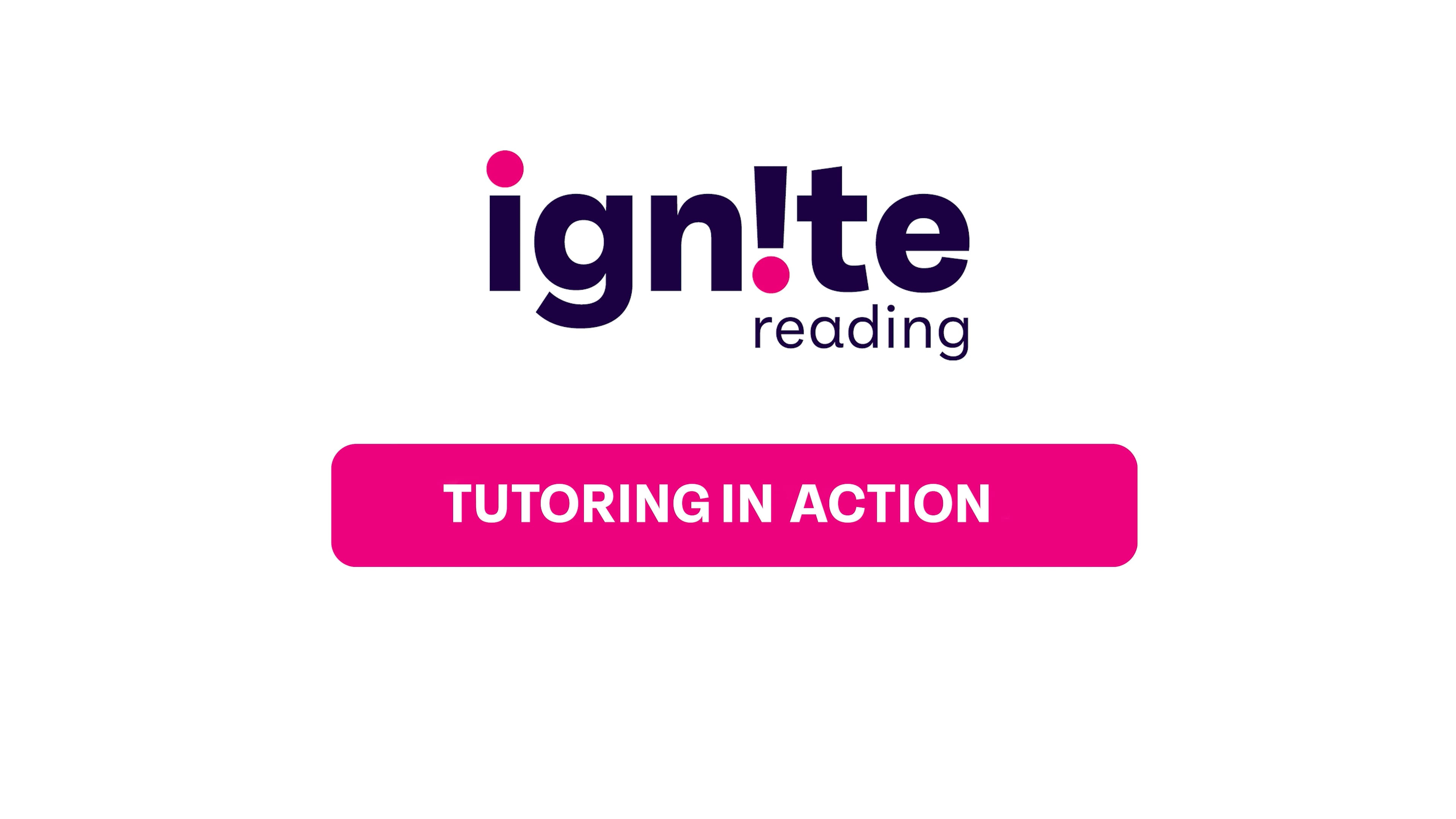 Teaching Vowel Teams With 1:1 High-Dosage Tutoring — An Ignite Reading Tutoring Session